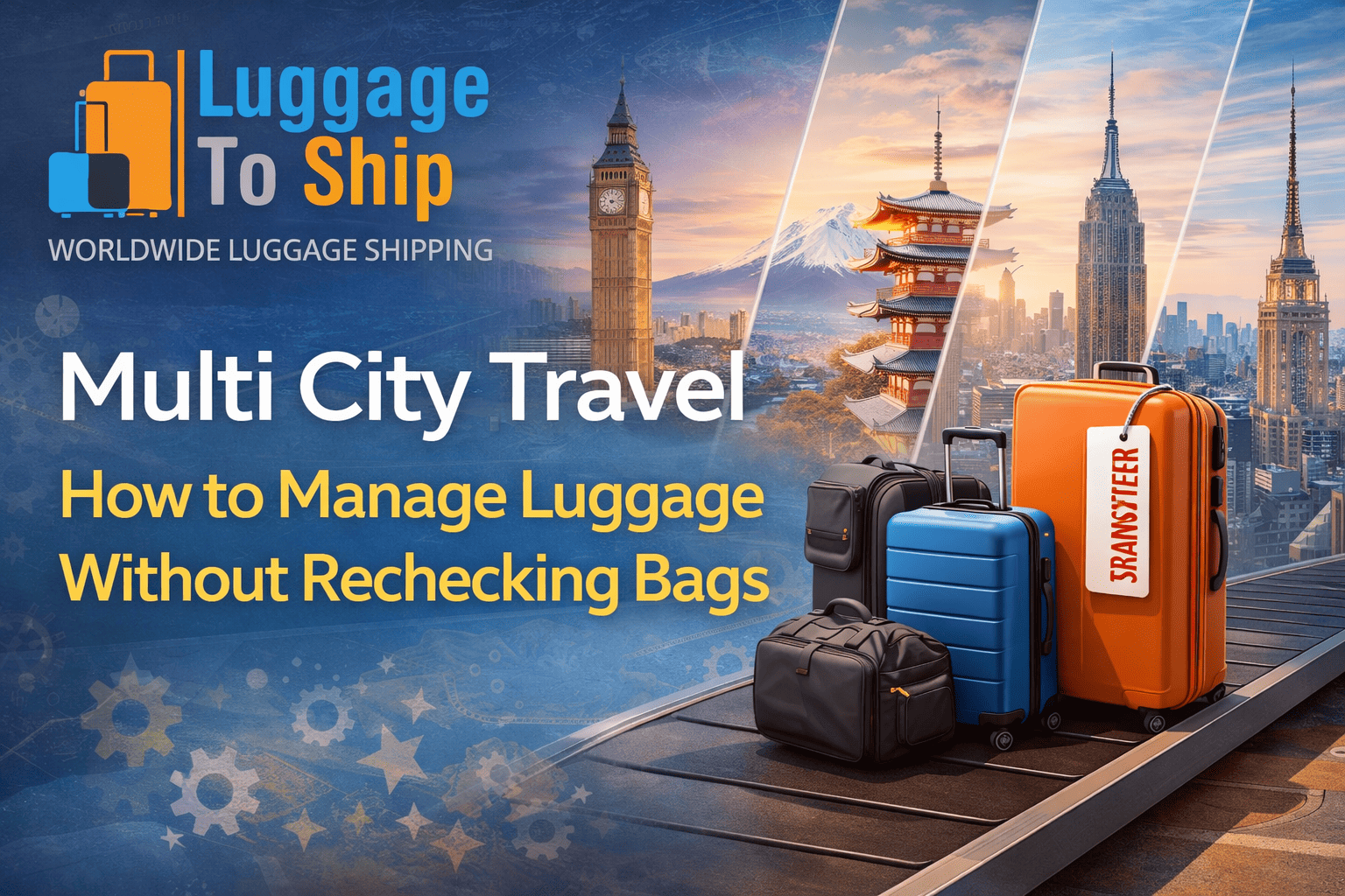 Multi City Travel: How to Manage Luggage Without Rechecking Bags ...