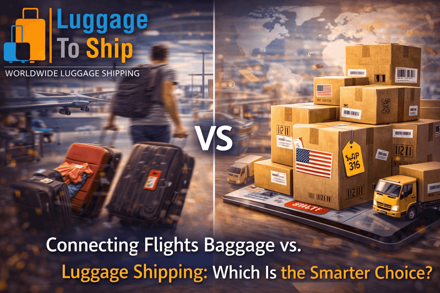 Connecting Flights Baggage vs. Luggage Shipping: Which Is the Smarter ...