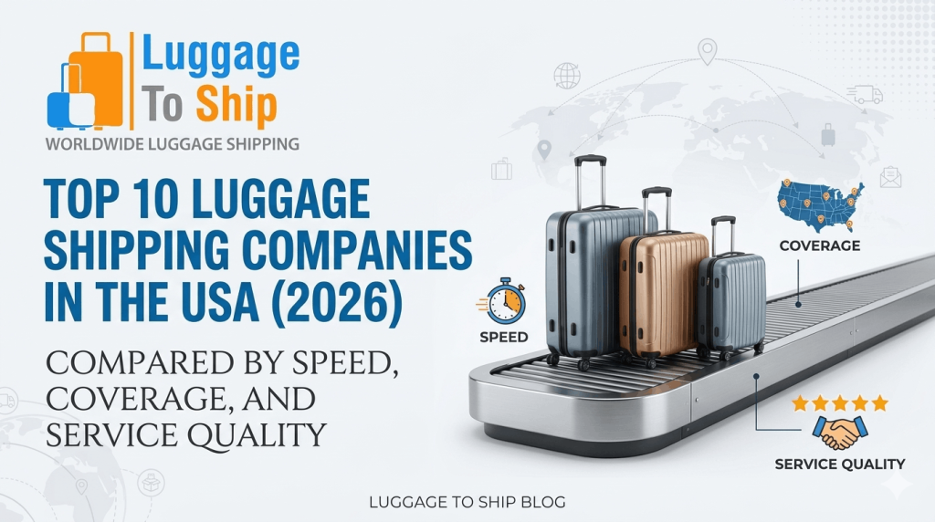 Top 10 Luggage Shipping Companies in the USA (2026): Compared by Speed ...